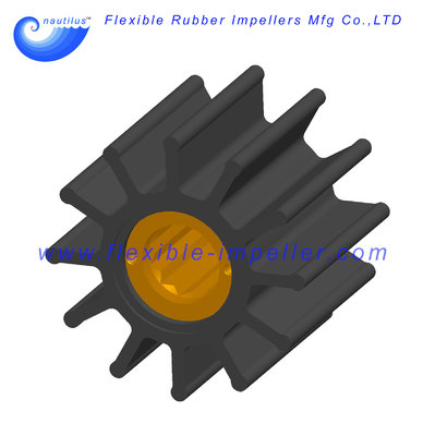 Water Pump Flexible Rubber Impeller Replace Jabsco Impeller 31500-0001 / 2999-0001 Neoprene