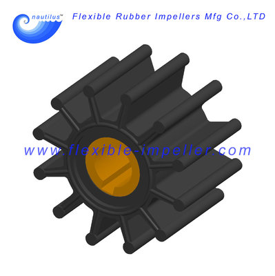 Raw Water Pump Flexible Rubber Impeller Replace Jabsco Impeller 18948-0001