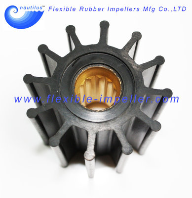 Water Pump Flexible Rubber Impeller Replace Johnson Impeller 09-812B Fit for Johnson F6 Pumps
