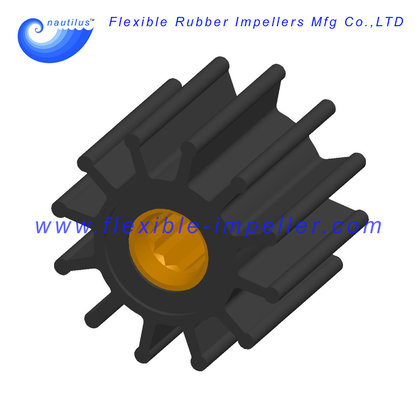 Water Pump Flexible Rubber Impeller Replace Johnson Impeller 09-812B Fit for Johnson F6 Pumps