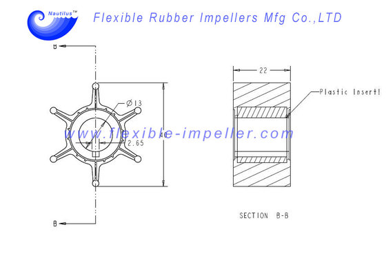 Mercury Mariner Outboard Impeller 47-84027M & 47-84027T Sierra 18-3074 Mallory 9-45605 CEF 500320 GLM 89880 Neoprene
