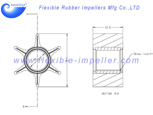 Mercury/Mariner Impeller 47-65960 & 47-89984 Sierra 18-3017 Mallory 9-45306 CEF 500313 GLM 89840 Neoprene