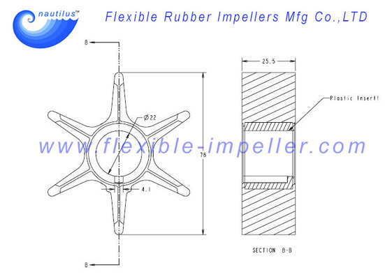 Marine Impellers forI outboards replace SUZUKI 17461-87E11 & 17461-87E12 SIERRA 18-3049 CEF 500365 Neoprene