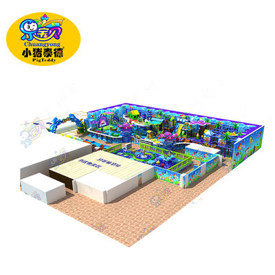 Kids soft indoor playground equipment naughty castle ball pool playground for kids