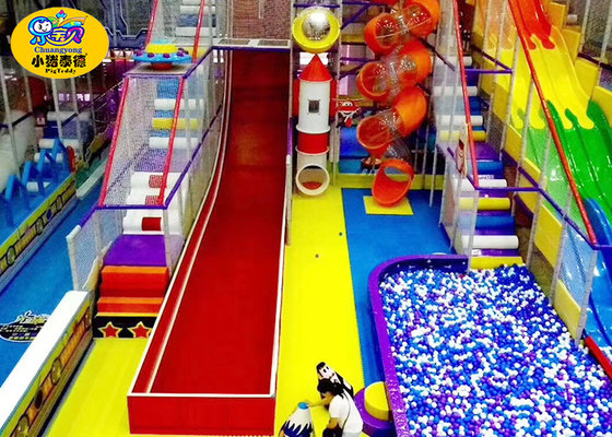 Indoor Funny Kids Playground Slide Colorful Non - Toxic Eco - Friendly