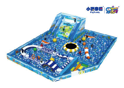 Colorful Children'S Ball Pit Balls , Play Center Inflatable Plastic Ball Pool Balls