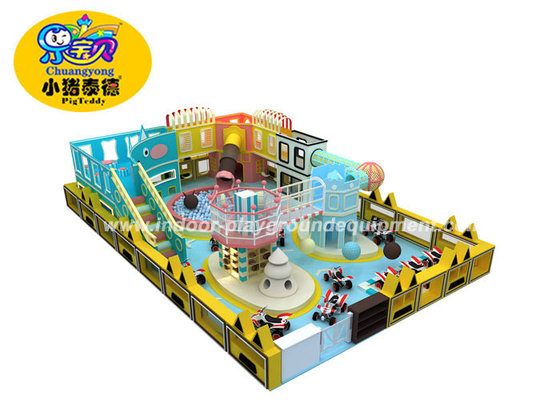 Eco Friendly Entertainment Indoor Playground Soft Play Equipment For 3 - 14 Years Age Range