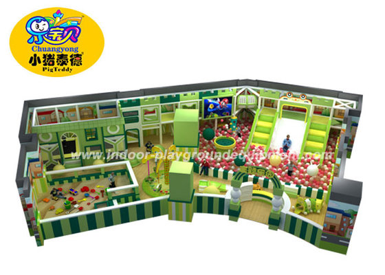 Eco Friendly Entertainment Indoor Playground Soft Play Equipment For 3 - 14 Years Age Range