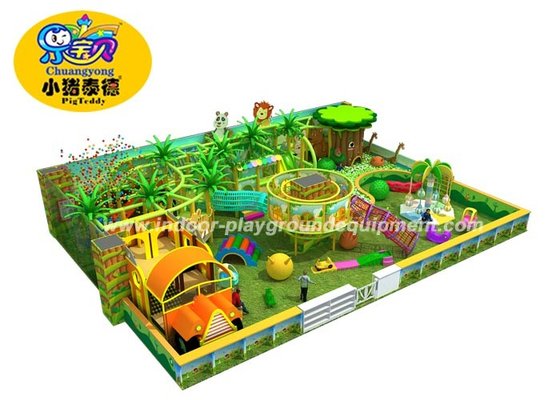Eco Friendly Entertainment Indoor Playground Soft Play Equipment For 3 - 14 Years Age Range