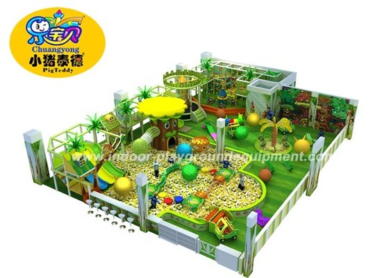 Anti - Static Soft Indoor Playground Equipment With One Year Warranty