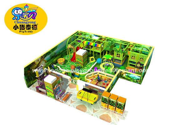 Anti - Static Plastic Castle Theme Kids Indoor Soft Play Areas For Amusement Park