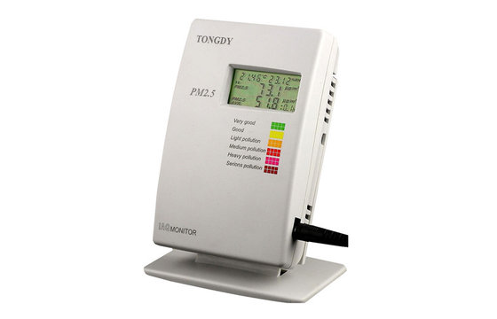 /PM2.5 monitor de escritorio PM10 monitor y comunicación de Modbus
