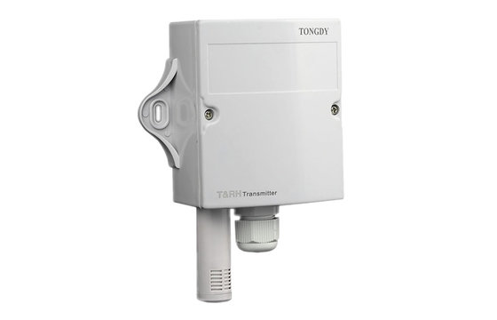 Sensor de la temperatura y de la humedad del montaje del conducto con salida analógica y Modbus