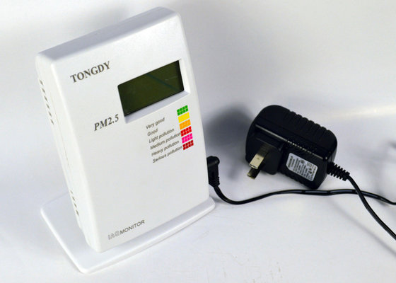 Monitor del indicador PM2.5 de la materia en partículas con la detección de la temperatura y de la humedad