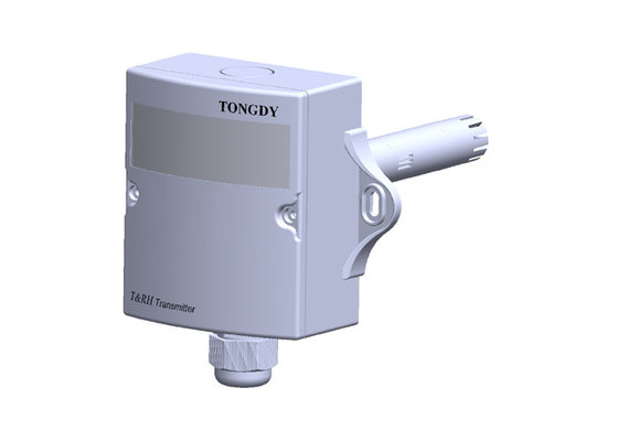 IP50 Temperature And Humidity Sensor with analogs and Modbus for HVAC duct optional