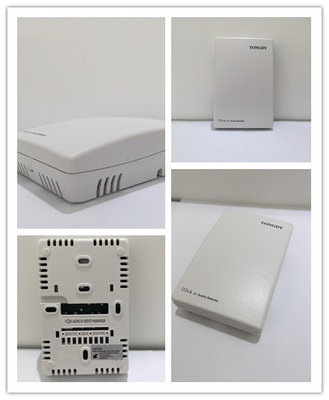 Emparede el monitor del detector/IAQ del CO2 del soporte con el interfaz opcional de Modbus