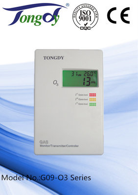 Monitor electroquímico del regulador del ozono del sensor con el interfaz de Modbus y salidas análogas del contacto seco de 1X +2X