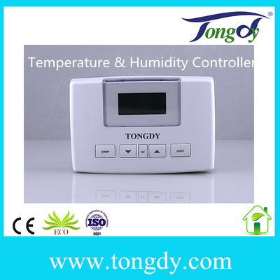Metro de la humedad de la temperatura del soporte de la pared, temperatura de Digitaces y regulador de la humedad