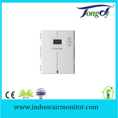 White with Modbus or Bacnet Carbon Monoxide CO sensor for underground parking
