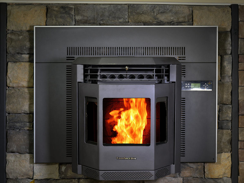 Indoor Wood Fireplace
