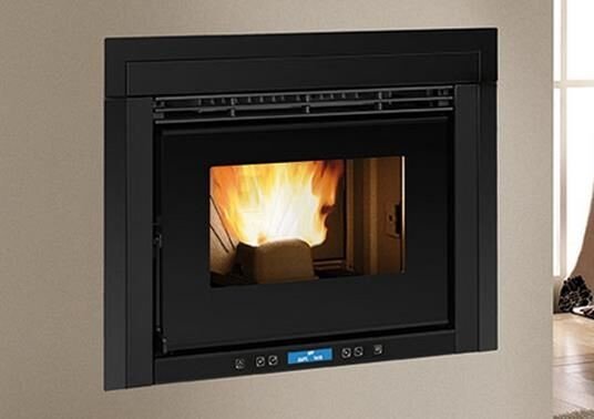 Customized Size / Color Wood Insert Fireplace Modern Inset Wood Burners Durable