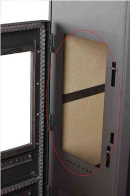 CE Approved Indoor Wood Stove High Temperature Resistant Cold Rolling Steel