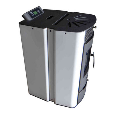 Freestanding Pellet Stove Metal Material , Pellet Wood Burning Stove 69x52x92cm
