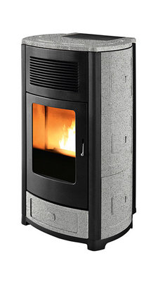 Well Constructed Pellet Furnace Boiler , Automatic Pellet Stove Hot Water Heater