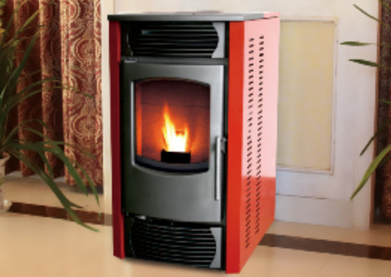 Professional Compact Pellet Stove Freestanding , Wood Pellet Burning Stoves