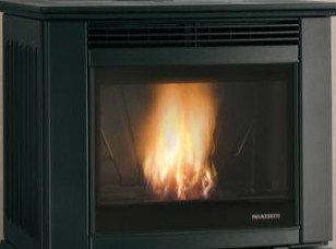 Drawer Design Wood Pellet Fireplace Insert Smart Control With Weekly Program