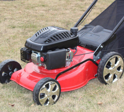 Walk Behind Lawn Mowers Automatic , Fuel Line Lawn Mower Energy Saving