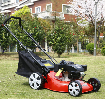 Eco Friendly 4 In 1 Gas Line Lawn Mower 20 Inch For Courtyards / Streets / Parks