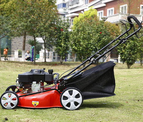 Eco Friendly 4 In 1 Gas Line Lawn Mower 20 Inch For Courtyards / Streets / Parks