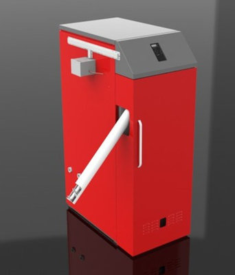 Radiator Connection Indoor Wood Pellet Boiler With Self Cleaning System