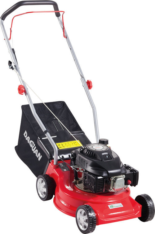 Roter selbstfahrender Treibstoff-Rasenmäher/kleiner Treibstoff-Mäher 6 Zoll-Rad