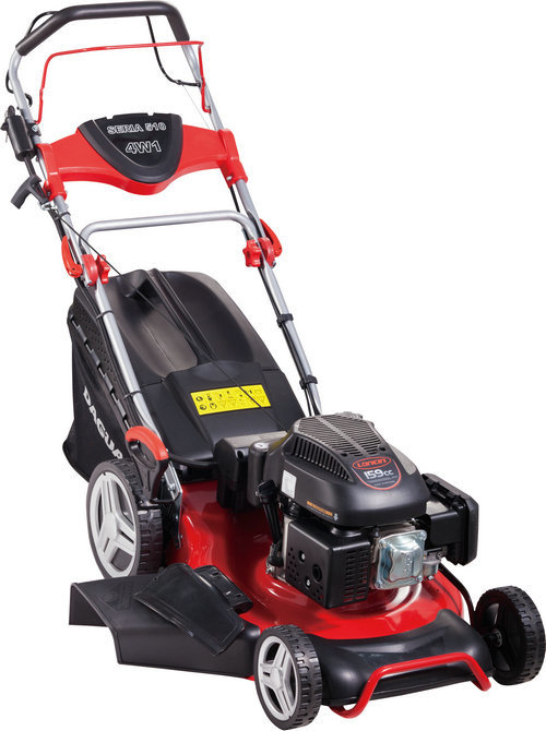 Low Noise Push Button Start Petrol Lawn Mowers Lawn Machine OEM / ODM Available