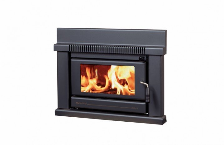 Professional Built In Wood Burner / Wood Combustion Heater With Three Speed Room Fan