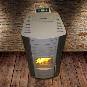 European Pellet Stove Modern / Biomass Wood Pellet Boiler For Indoor