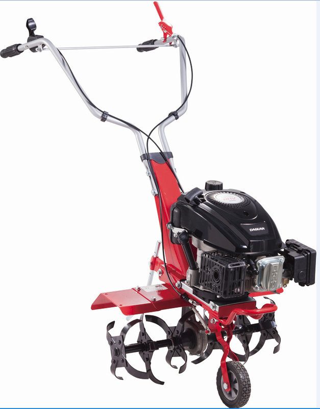 Red Color Multi Function Petrol Garden Tiller For Large Area OEM / ODM Available