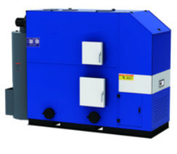 Radiator Connection Indoor Wood Pellet Boiler With Self Cleaning System