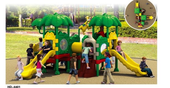 Big Outdoor Combined Slide For Kindergarten CE certificate Children Outdoor Playground Equipment