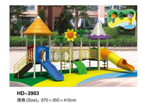 Real Estate Community Plastic Children Outdoor Playground Equipment Outdoor for Park