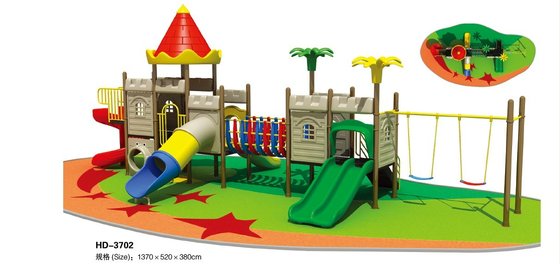 Real Estate Community Plastic Children Outdoor Playground Equipment Outdoor for Park