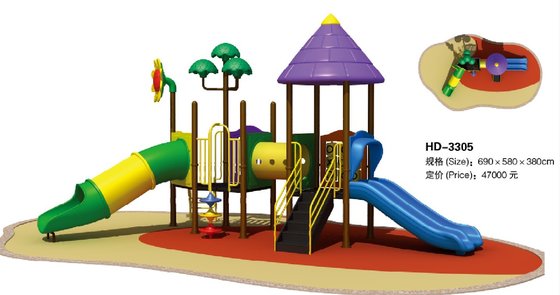 Children Outdoor Playground Equipment Large Outdoor Slide for Nursery