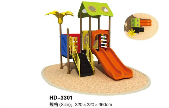 Wholesale Colorful Plastic Kids Outdoor Playground Equipment with CE Certificate