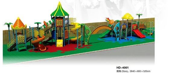 Big Outdoor Combined Slide For Kindergarten CE certificate Children Outdoor Playground Equipment