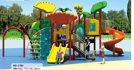Best Selling  Children  Outdoor Playground Equipment Kids Amusement Park Outdoor Playground with  Slide
