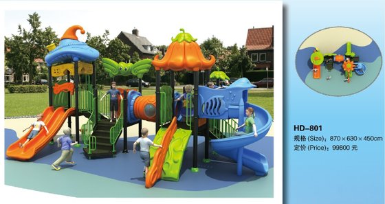 South Korea Import Food Grade Plastic LLDPE Anti-UV Children Playground Equipment