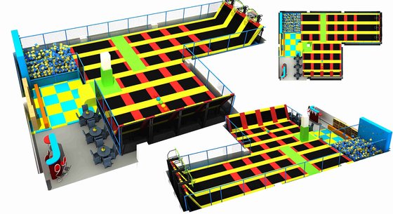 339M2 Spring Round Trampoline/ Chinese Best Indoor Trampoline/ Commercial Indoor Gymnastic Trampoline