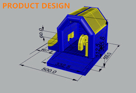 Attractive Inflatable Bouncy House Plant Theme Bounce Castle with CE, TUV Certificates Approval